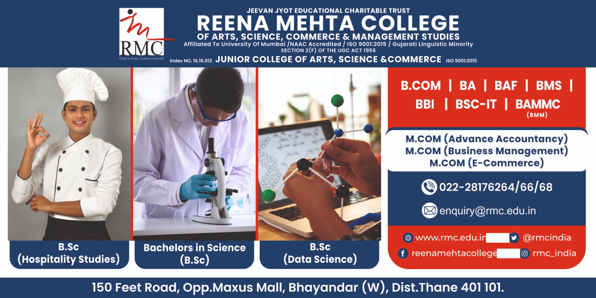 Reena Mehta College Of Arts, Commerce, Science & Management Studies